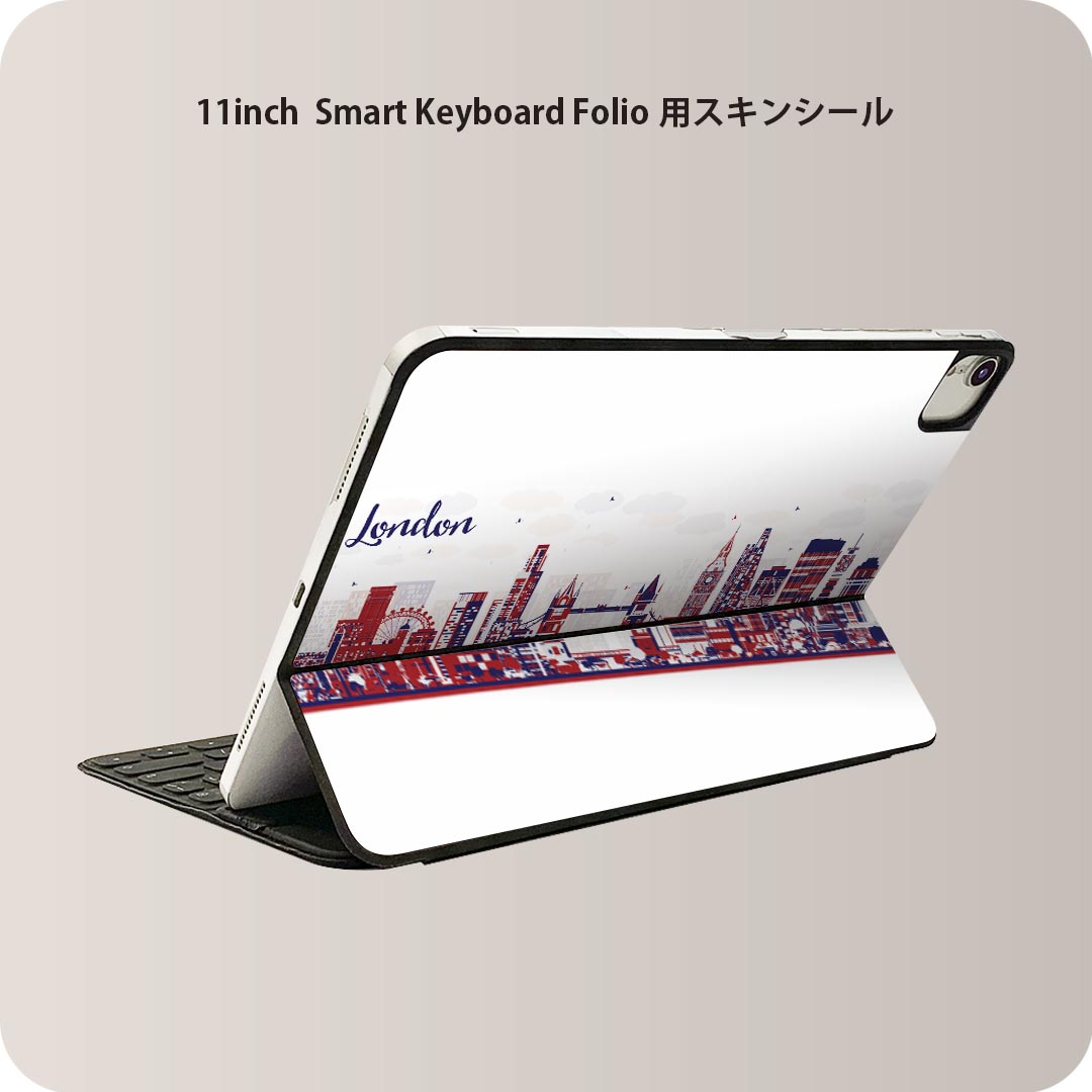 商品特徴・貼るだけでおしゃれに簡単着せ替え、iPad 11inch用 Smart Keyboard Folio 全面デザインスキンシール！・高精細プリントで写真と遜色がない仕上がり！・ちょっとしたすり傷から端末を保護！・「裸で持つ派」の人に...