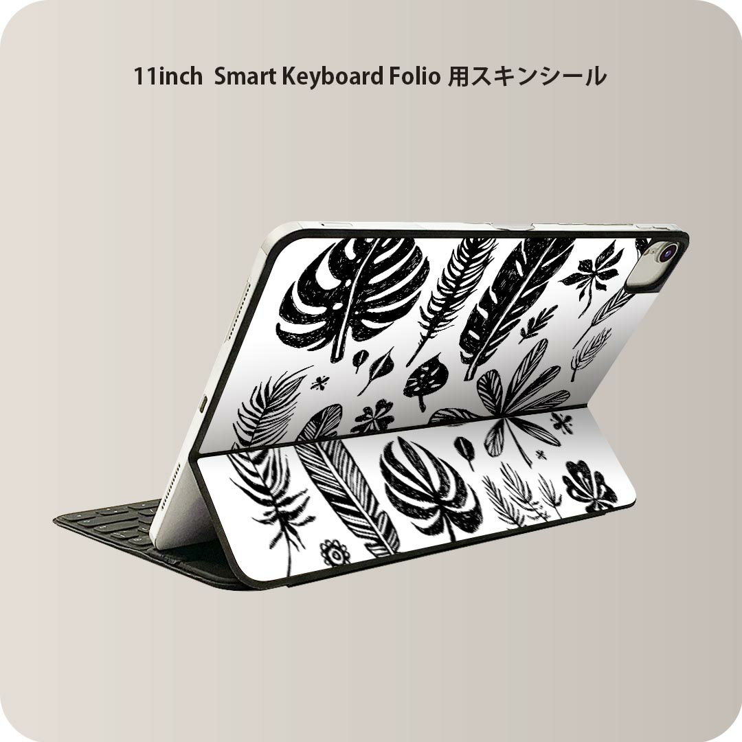 商品特徴・貼るだけでおしゃれに簡単着せ替え、iPad 11inch用 Smart Keyboard Folio 全面デザインスキンシール！・高精細プリントで写真と遜色がない仕上がり！・ちょっとしたすり傷から端末を保護！・「裸で持つ派」の人に...