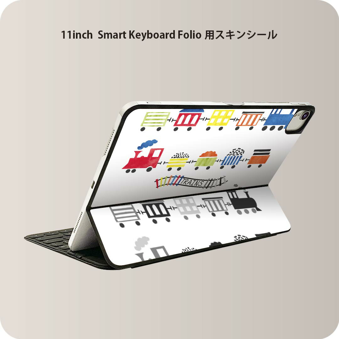 商品特徴・貼るだけでおしゃれに簡単着せ替え、iPad 11inch用 Smart Keyboard Folio 全面デザインスキンシール！・高精細プリントで写真と遜色がない仕上がり！・ちょっとしたすり傷から端末を保護！・「裸で持つ派」の人に...