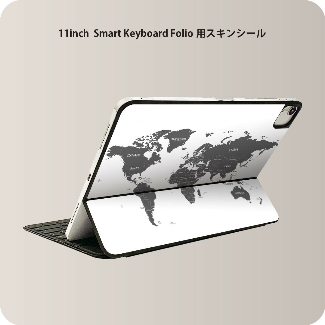 商品特徴・貼るだけでおしゃれに簡単着せ替え、iPad 11inch用 Smart Keyboard Folio 全面デザインスキンシール！・高精細プリントで写真と遜色がない仕上がり！・ちょっとしたすり傷から端末を保護！・「裸で持つ派」の人に...