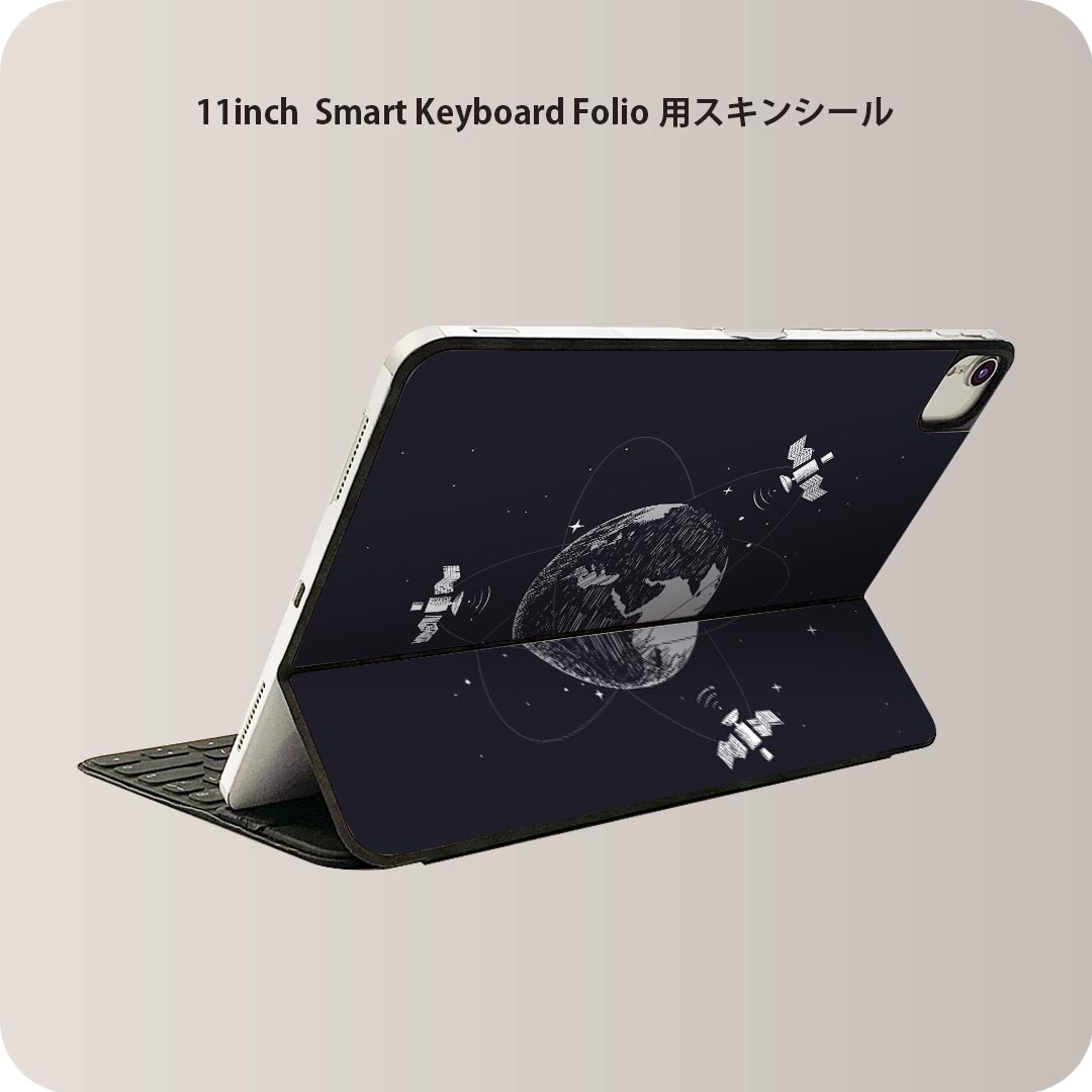 商品特徴・貼るだけでおしゃれに簡単着せ替え、iPad 11inch用 Smart Keyboard Folio 全面デザインスキンシール！・高精細プリントで写真と遜色がない仕上がり！・ちょっとしたすり傷から端末を保護！・「裸で持つ派」の人に...
