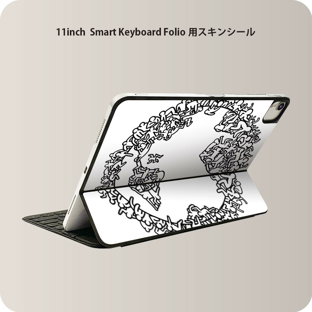 商品特徴・貼るだけでおしゃれに簡単着せ替え、iPad 11inch用 Smart Keyboard Folio 全面デザインスキンシール！・高精細プリントで写真と遜色がない仕上がり！・ちょっとしたすり傷から端末を保護！・「裸で持つ派」の人に...
