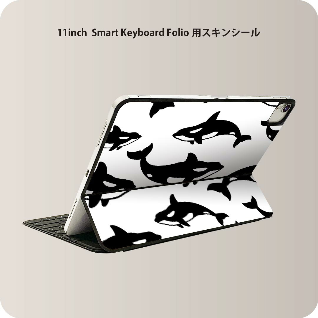 商品特徴・貼るだけでおしゃれに簡単着せ替え、iPad 11inch用 Smart Keyboard Folio 全面デザインスキンシール！・高精細プリントで写真と遜色がない仕上がり！・ちょっとしたすり傷から端末を保護！・「裸で持つ派」の人に...