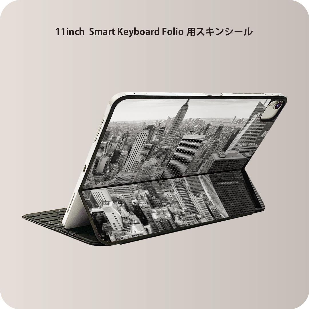 商品特徴・貼るだけでおしゃれに簡単着せ替え、iPad 11inch用 Smart Keyboard Folio 全面デザインスキンシール！・高精細プリントで写真と遜色がない仕上がり！・ちょっとしたすり傷から端末を保護！・「裸で持つ派」の人に...