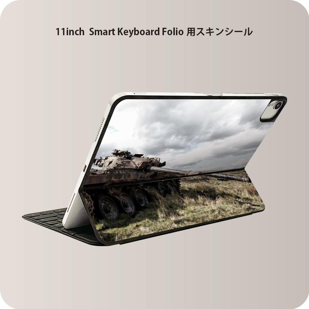 商品特徴・貼るだけでおしゃれに簡単着せ替え、iPad 11inch用 Smart Keyboard Folio 全面デザインスキンシール！・高精細プリントで写真と遜色がない仕上がり！・ちょっとしたすり傷から端末を保護！・「裸で持つ派」の人に...