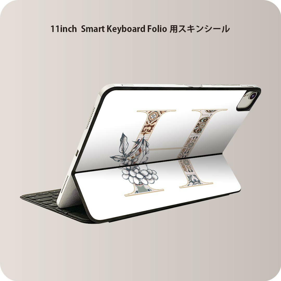 商品特徴・貼るだけでおしゃれに簡単着せ替え、iPad 11inch用 Smart Keyboard Folio 全面デザインスキンシール！・高精細プリントで写真と遜色がない仕上がり！・ちょっとしたすり傷から端末を保護！・「裸で持つ派」の人に...