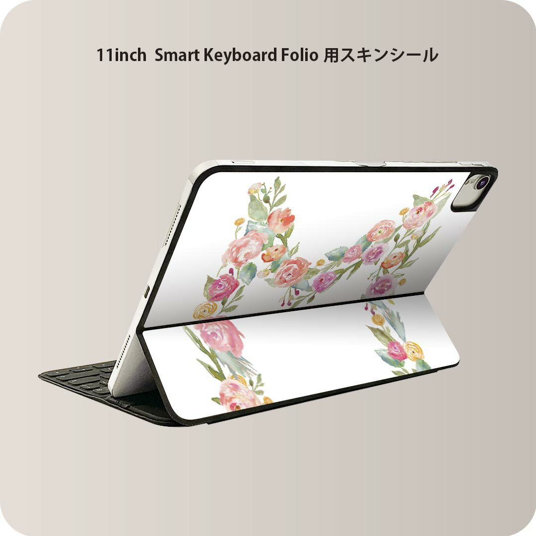 商品特徴・貼るだけでおしゃれに簡単着せ替え、iPad 11inch用 Smart Keyboard Folio 全面デザインスキンシール！・高精細プリントで写真と遜色がない仕上がり！・ちょっとしたすり傷から端末を保護！・「裸で持つ派」の人に...