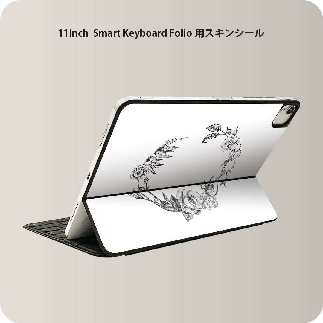 商品特徴・貼るだけでおしゃれに簡単着せ替え、iPad 11inch用 Smart Keyboard Folio 全面デザインスキンシール！・高精細プリントで写真と遜色がない仕上がり！・ちょっとしたすり傷から端末を保護！・「裸で持つ派」の人に...