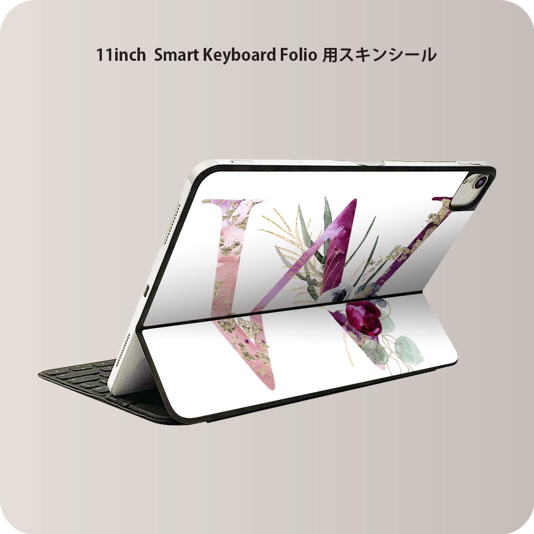 商品特徴・貼るだけでおしゃれに簡単着せ替え、iPad 11inch用 Smart Keyboard Folio 全面デザインスキンシール！・高精細プリントで写真と遜色がない仕上がり！・ちょっとしたすり傷から端末を保護！・「裸で持つ派」の人に...