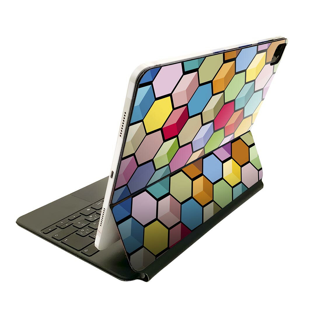 商品特徴・貼るだけでおしゃれに簡単着せ替え、Magic Keyboard 全面デザインスキンシール！・高精細プリントで写真と遜色がない仕上がり！・ちょっとしたすり傷から端末を保護！・「裸で持つ派」の人にはもちろん、お手持ちのクリアケース付け...