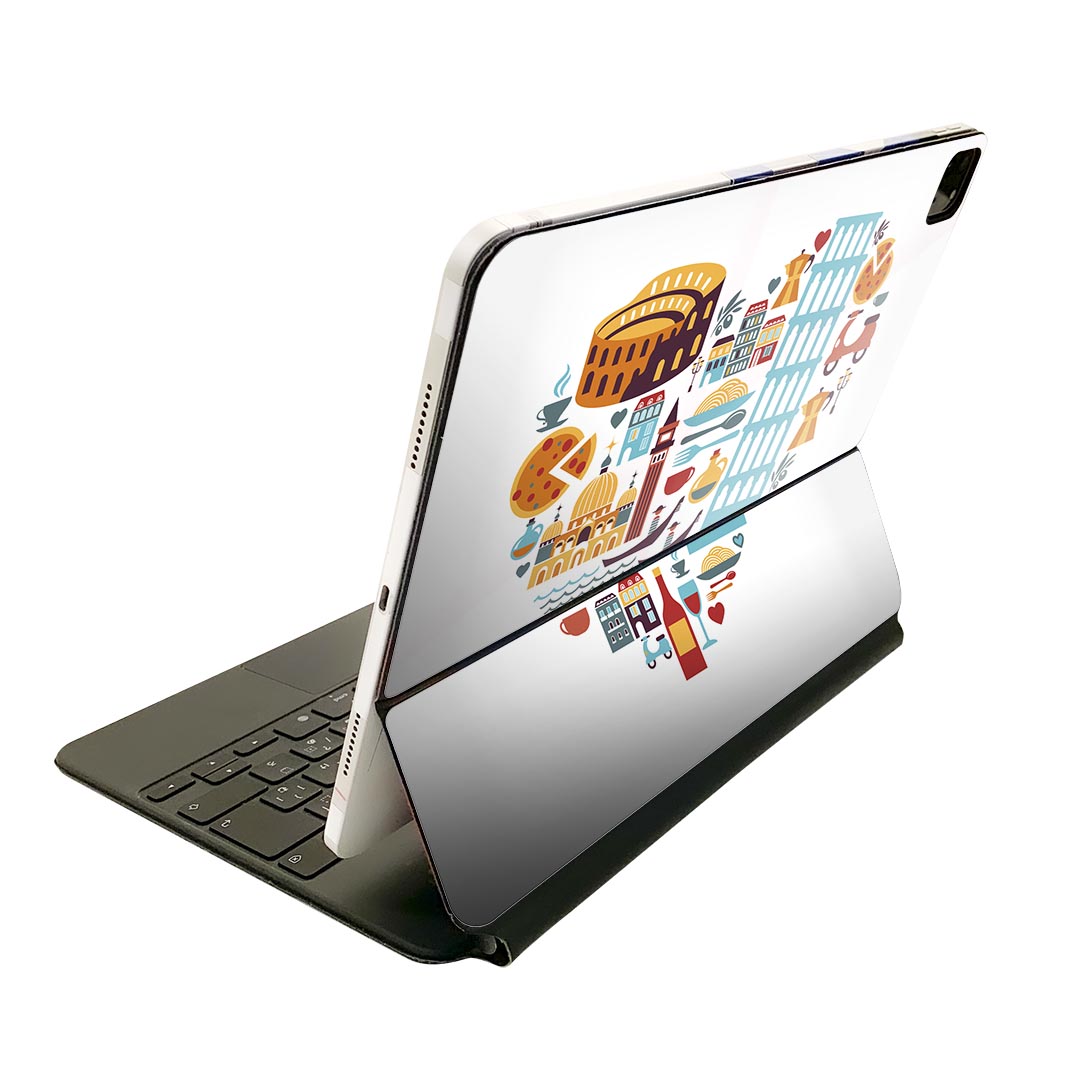 商品特徴・貼るだけでおしゃれに簡単着せ替え、Magic Keyboard 全面デザインスキンシール！・高精細プリントで写真と遜色がない仕上がり！・ちょっとしたすり傷から端末を保護！・「裸で持つ派」の人にはもちろん、お手持ちのクリアケース付け...