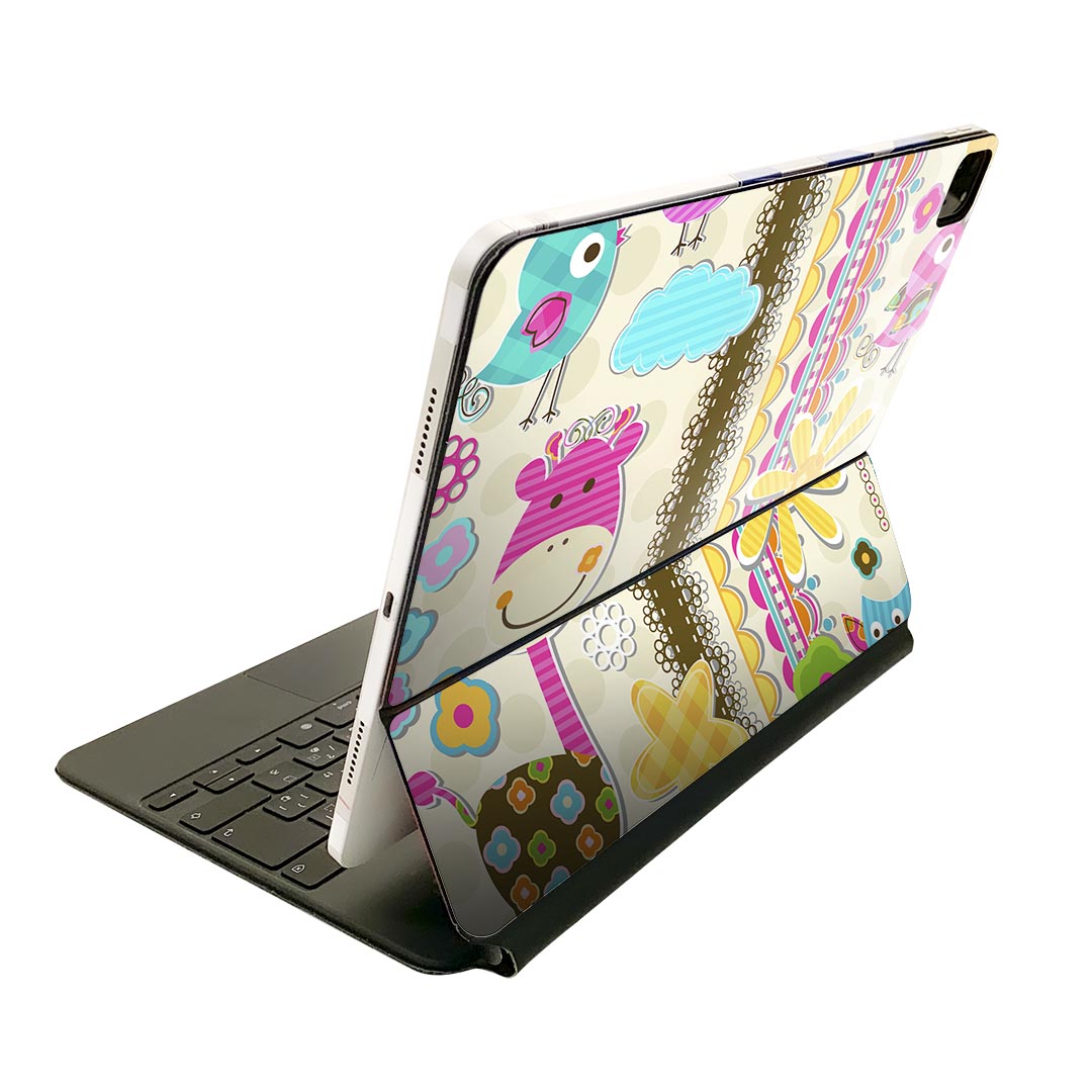 商品特徴・貼るだけでおしゃれに簡単着せ替え、Magic Keyboard 全面デザインスキンシール！・高精細プリントで写真と遜色がない仕上がり！・ちょっとしたすり傷から端末を保護！・「裸で持つ派」の人にはもちろん、お手持ちのクリアケース付け...