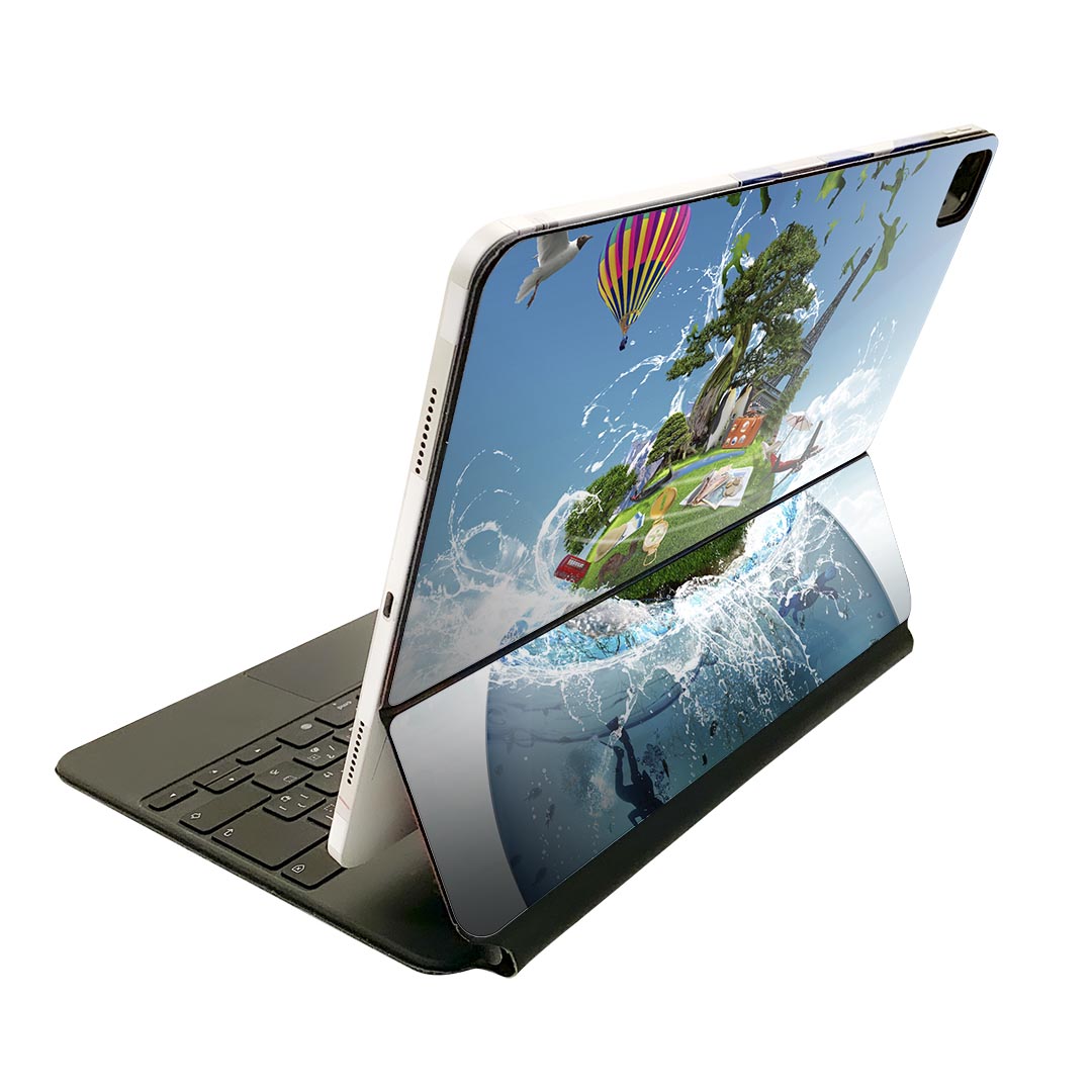 商品特徴・貼るだけでおしゃれに簡単着せ替え、Magic Keyboard 全面デザインスキンシール！・高精細プリントで写真と遜色がない仕上がり！・ちょっとしたすり傷から端末を保護！・「裸で持つ派」の人にはもちろん、お手持ちのクリアケース付け...