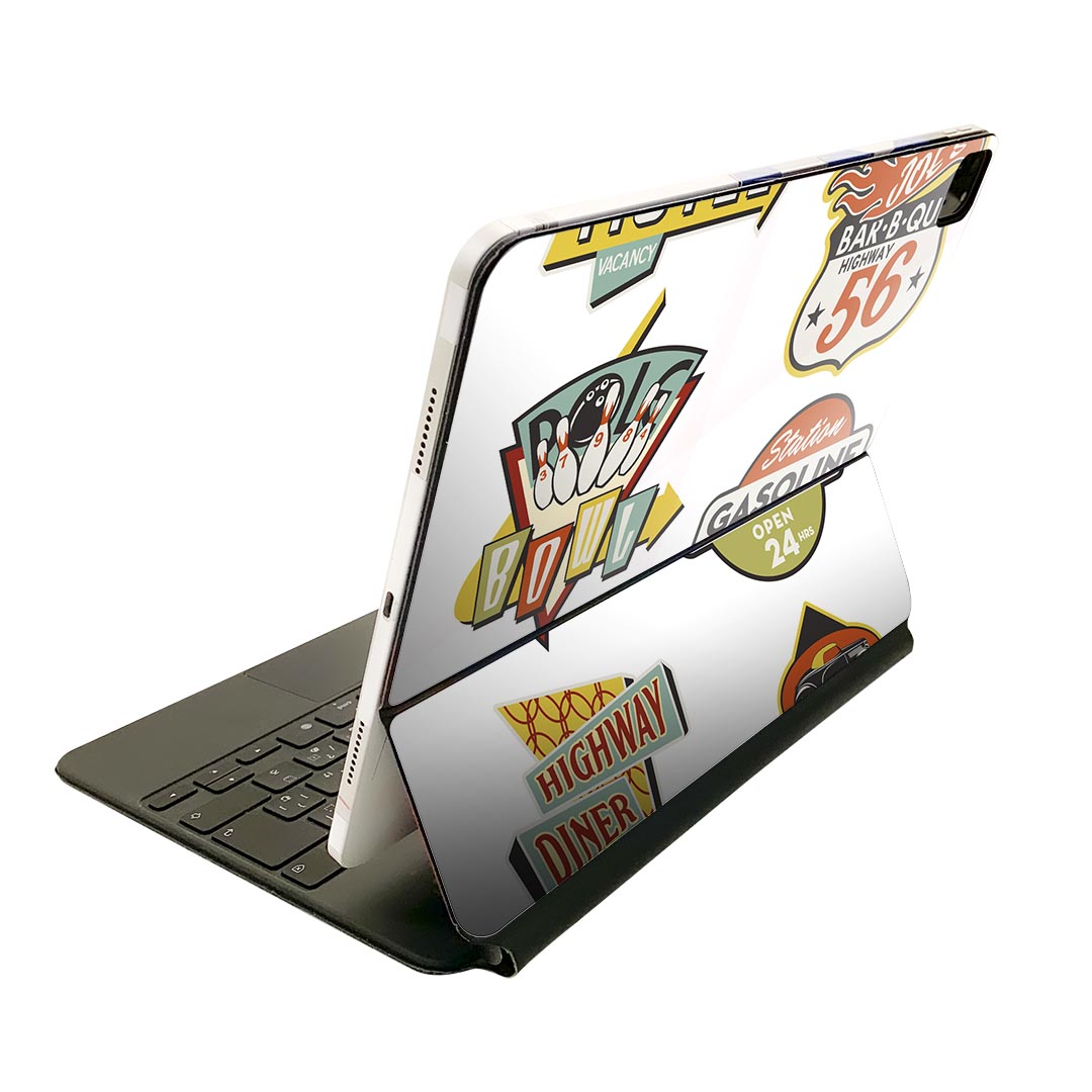 商品特徴・貼るだけでおしゃれに簡単着せ替え、Magic Keyboard 全面デザインスキンシール！・高精細プリントで写真と遜色がない仕上がり！・ちょっとしたすり傷から端末を保護！・「裸で持つ派」の人にはもちろん、お手持ちのクリアケース付け...