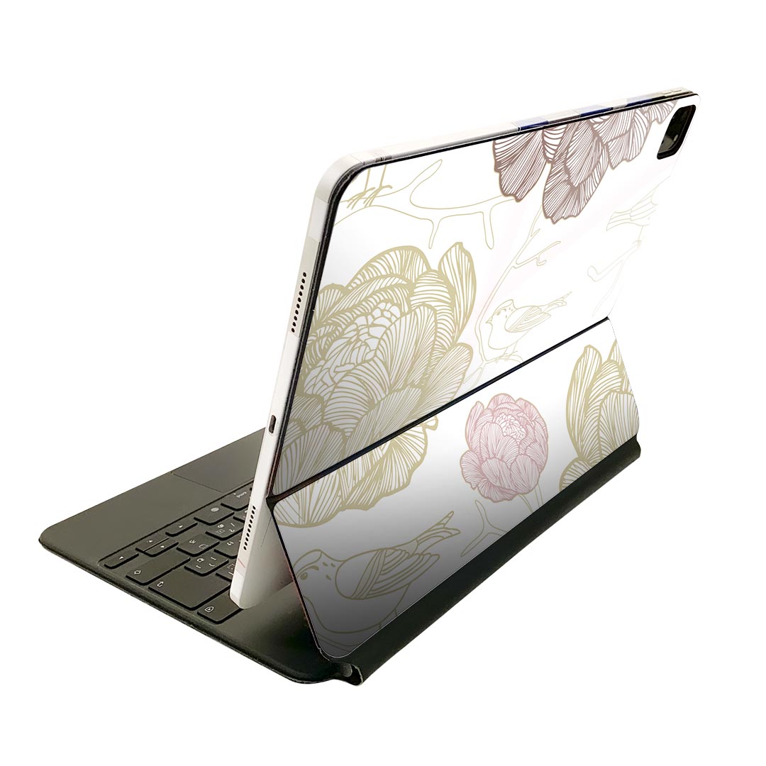 商品特徴・貼るだけでおしゃれに簡単着せ替え、Magic Keyboard 全面デザインスキンシール！・高精細プリントで写真と遜色がない仕上がり！・ちょっとしたすり傷から端末を保護！・「裸で持つ派」の人にはもちろん、お手持ちのクリアケース付け...