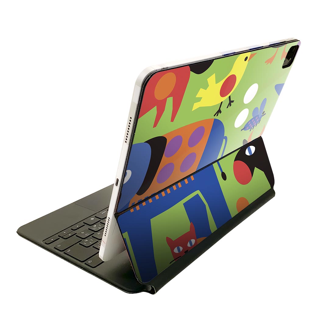 商品特徴・貼るだけでおしゃれに簡単着せ替え、Magic Keyboard 全面デザインスキンシール！・高精細プリントで写真と遜色がない仕上がり！・ちょっとしたすり傷から端末を保護！・「裸で持つ派」の人にはもちろん、お手持ちのクリアケース付け...