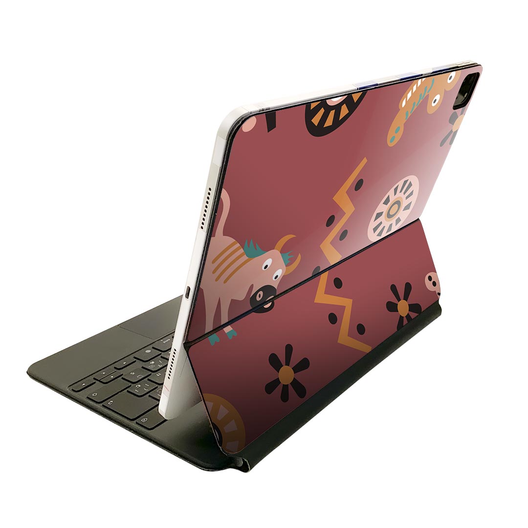 商品特徴・貼るだけでおしゃれに簡単着せ替え、Magic Keyboard 全面デザインスキンシール！・高精細プリントで写真と遜色がない仕上がり！・ちょっとしたすり傷から端末を保護！・「裸で持つ派」の人にはもちろん、お手持ちのクリアケース付け...