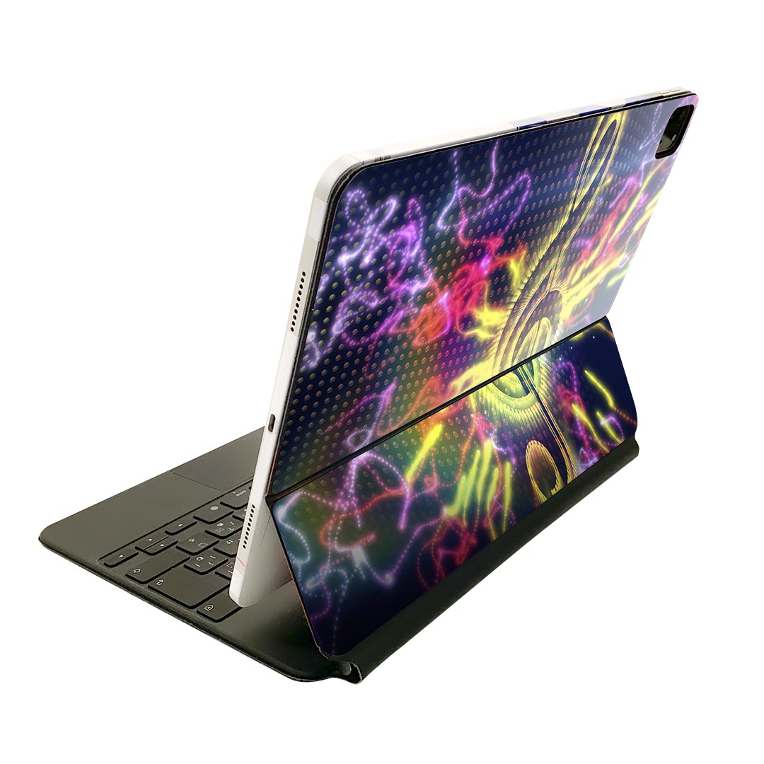 商品特徴・貼るだけでおしゃれに簡単着せ替え、Magic Keyboard 全面デザインスキンシール！・高精細プリントで写真と遜色がない仕上がり！・ちょっとしたすり傷から端末を保護！・「裸で持つ派」の人にはもちろん、お手持ちのクリアケース付け...