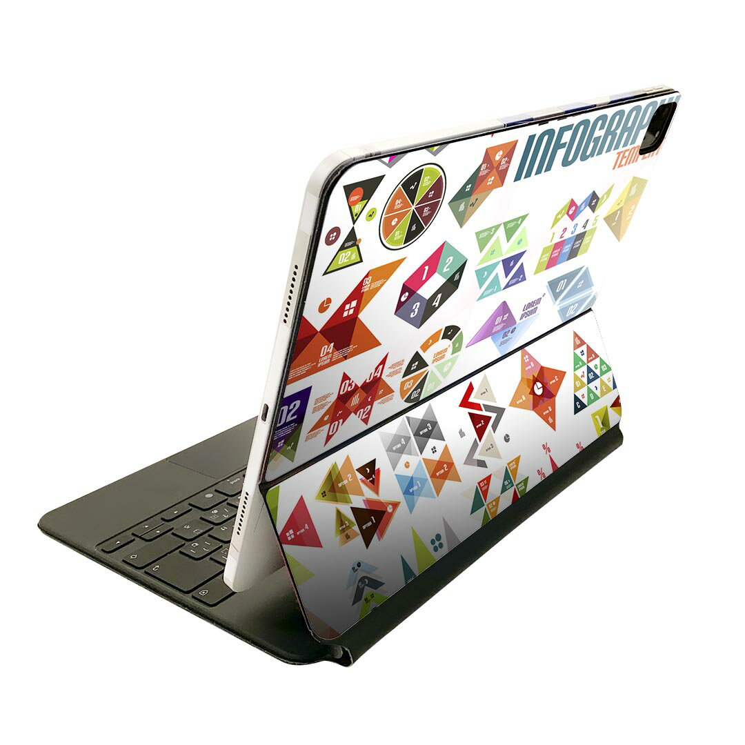 商品特徴・貼るだけでおしゃれに簡単着せ替え、Magic Keyboard 全面デザインスキンシール！・高精細プリントで写真と遜色がない仕上がり！・ちょっとしたすり傷から端末を保護！・「裸で持つ派」の人にはもちろん、お手持ちのクリアケース付け...