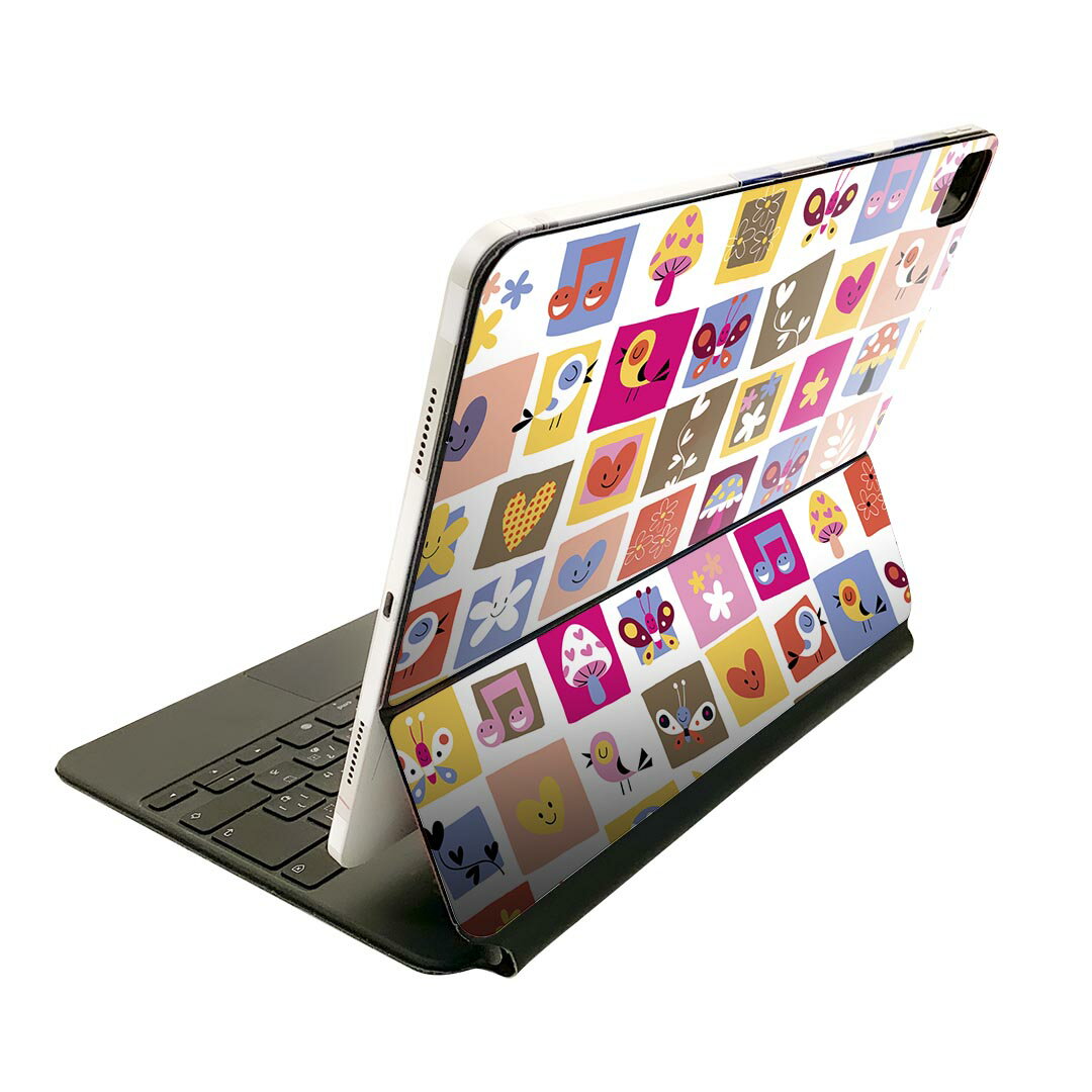 商品特徴・貼るだけでおしゃれに簡単着せ替え、Magic Keyboard 全面デザインスキンシール！・高精細プリントで写真と遜色がない仕上がり！・ちょっとしたすり傷から端末を保護！・「裸で持つ派」の人にはもちろん、お手持ちのクリアケース付け...