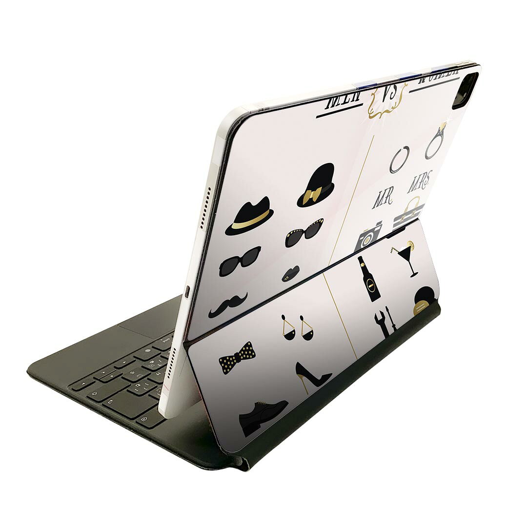 商品特徴・貼るだけでおしゃれに簡単着せ替え、Magic Keyboard 全面デザインスキンシール！・高精細プリントで写真と遜色がない仕上がり！・ちょっとしたすり傷から端末を保護！・「裸で持つ派」の人にはもちろん、お手持ちのクリアケース付け...