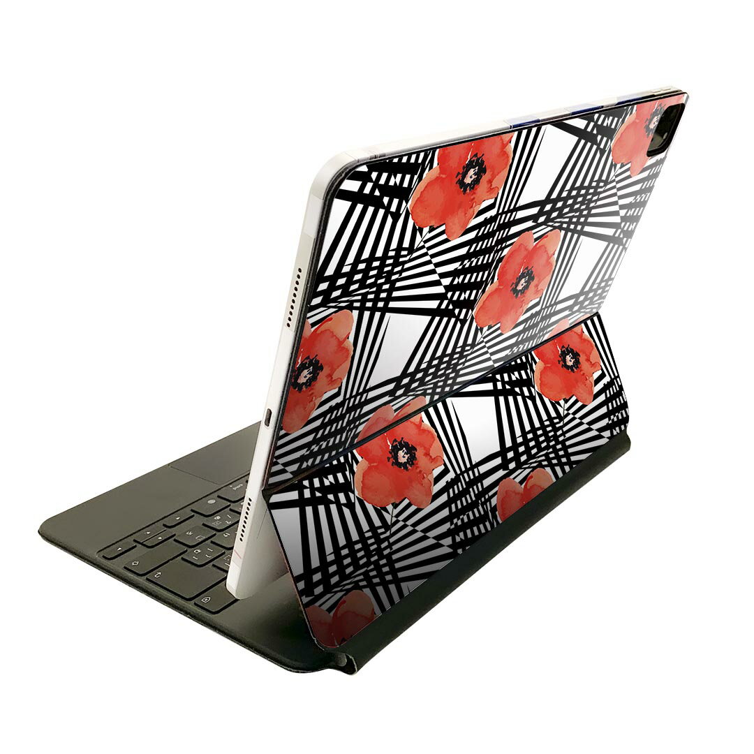 商品特徴・貼るだけでおしゃれに簡単着せ替え、Magic Keyboard 全面デザインスキンシール！・高精細プリントで写真と遜色がない仕上がり！・ちょっとしたすり傷から端末を保護！・「裸で持つ派」の人にはもちろん、お手持ちのクリアケース付け...