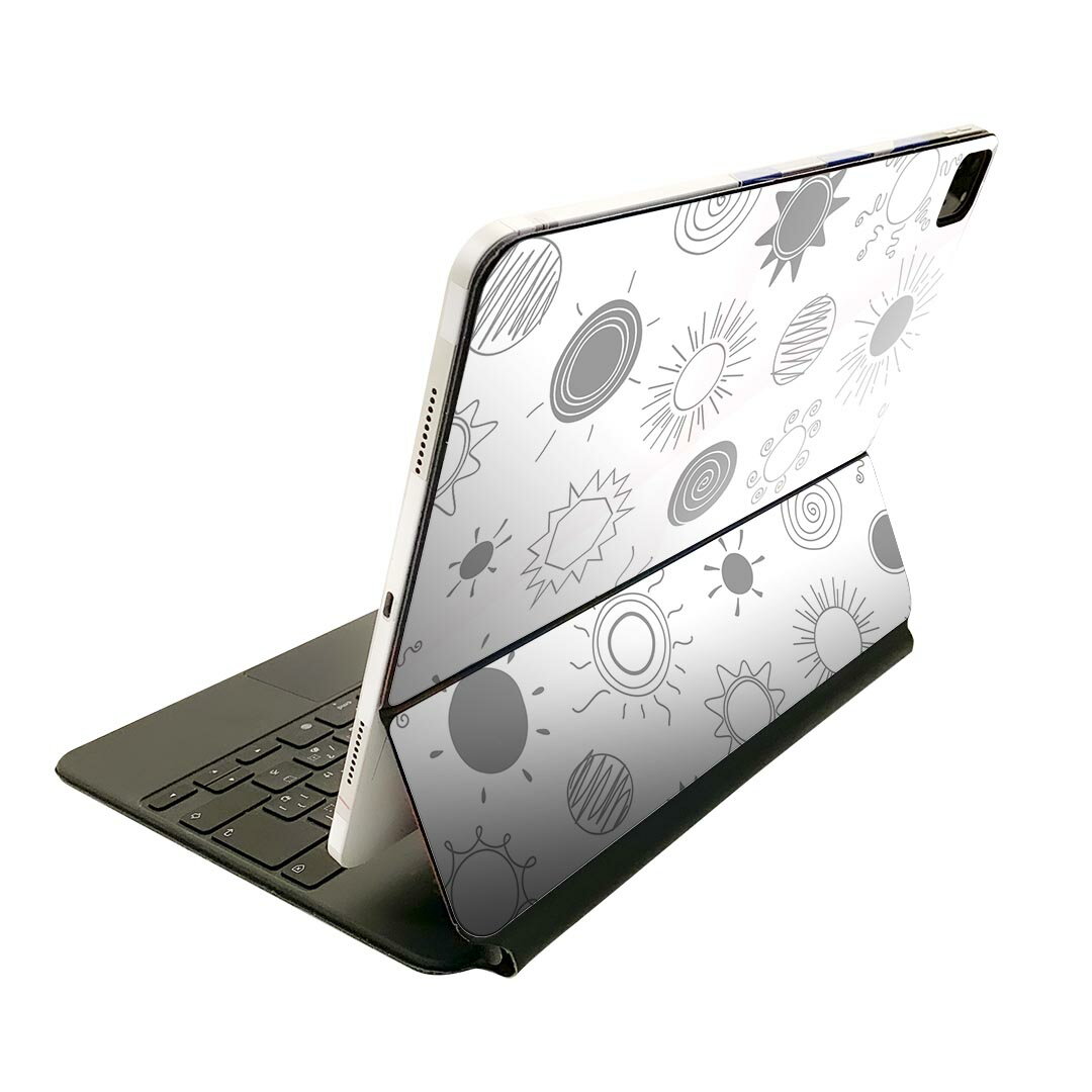 商品特徴・貼るだけでおしゃれに簡単着せ替え、Magic Keyboard 全面デザインスキンシール！・高精細プリントで写真と遜色がない仕上がり！・ちょっとしたすり傷から端末を保護！・「裸で持つ派」の人にはもちろん、お手持ちのクリアケース付け...