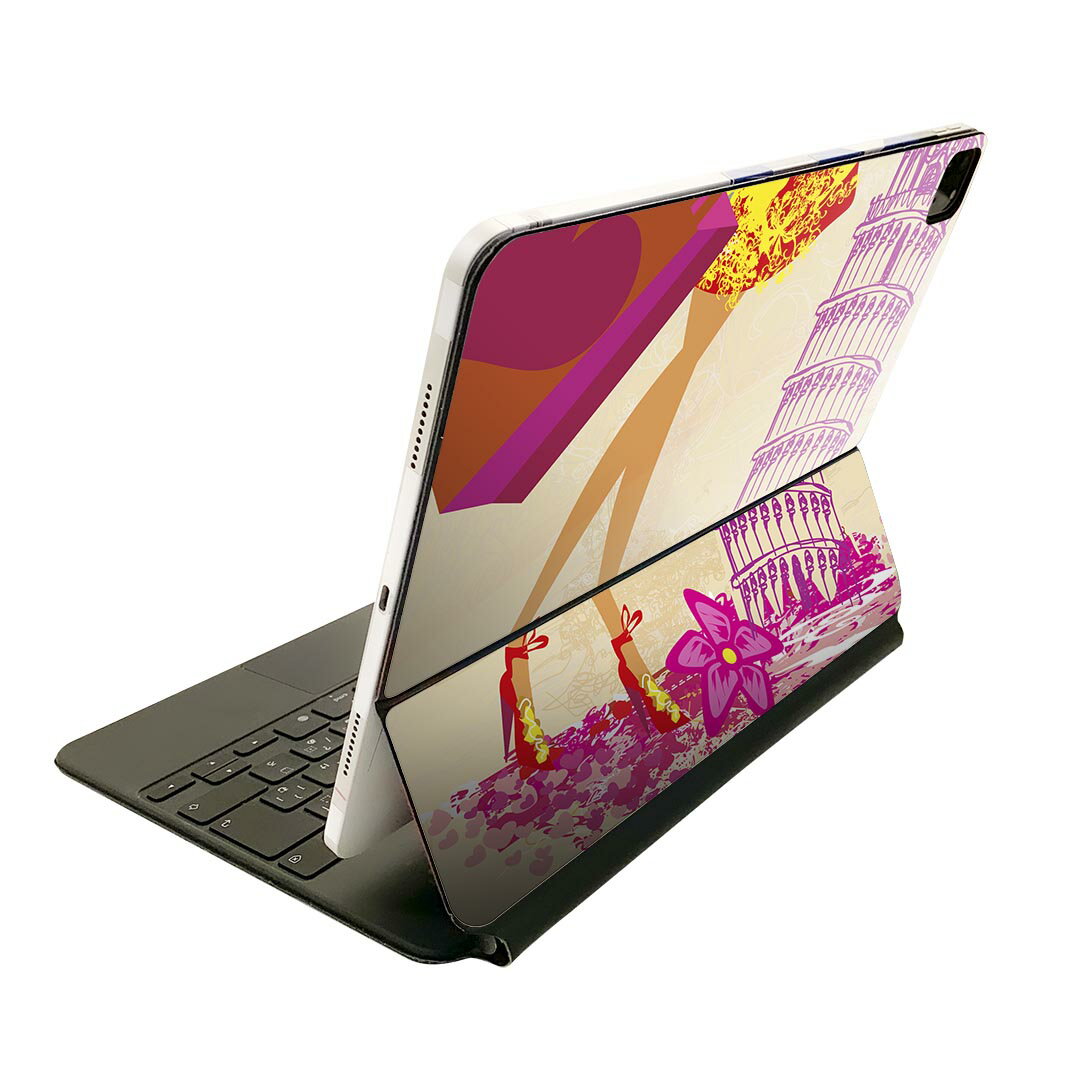 商品特徴・貼るだけでおしゃれに簡単着せ替え、Magic Keyboard 全面デザインスキンシール！・高精細プリントで写真と遜色がない仕上がり！・ちょっとしたすり傷から端末を保護！・「裸で持つ派」の人にはもちろん、お手持ちのクリアケース付け...