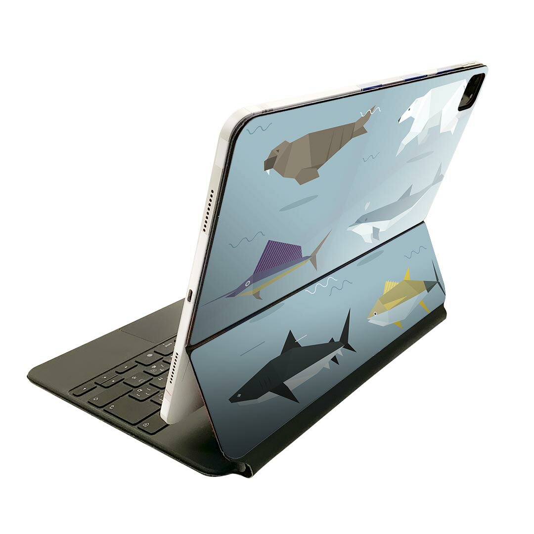 商品特徴・貼るだけでおしゃれに簡単着せ替え、Magic Keyboard 全面デザインスキンシール！・高精細プリントで写真と遜色がない仕上がり！・ちょっとしたすり傷から端末を保護！・「裸で持つ派」の人にはもちろん、お手持ちのクリアケース付け...