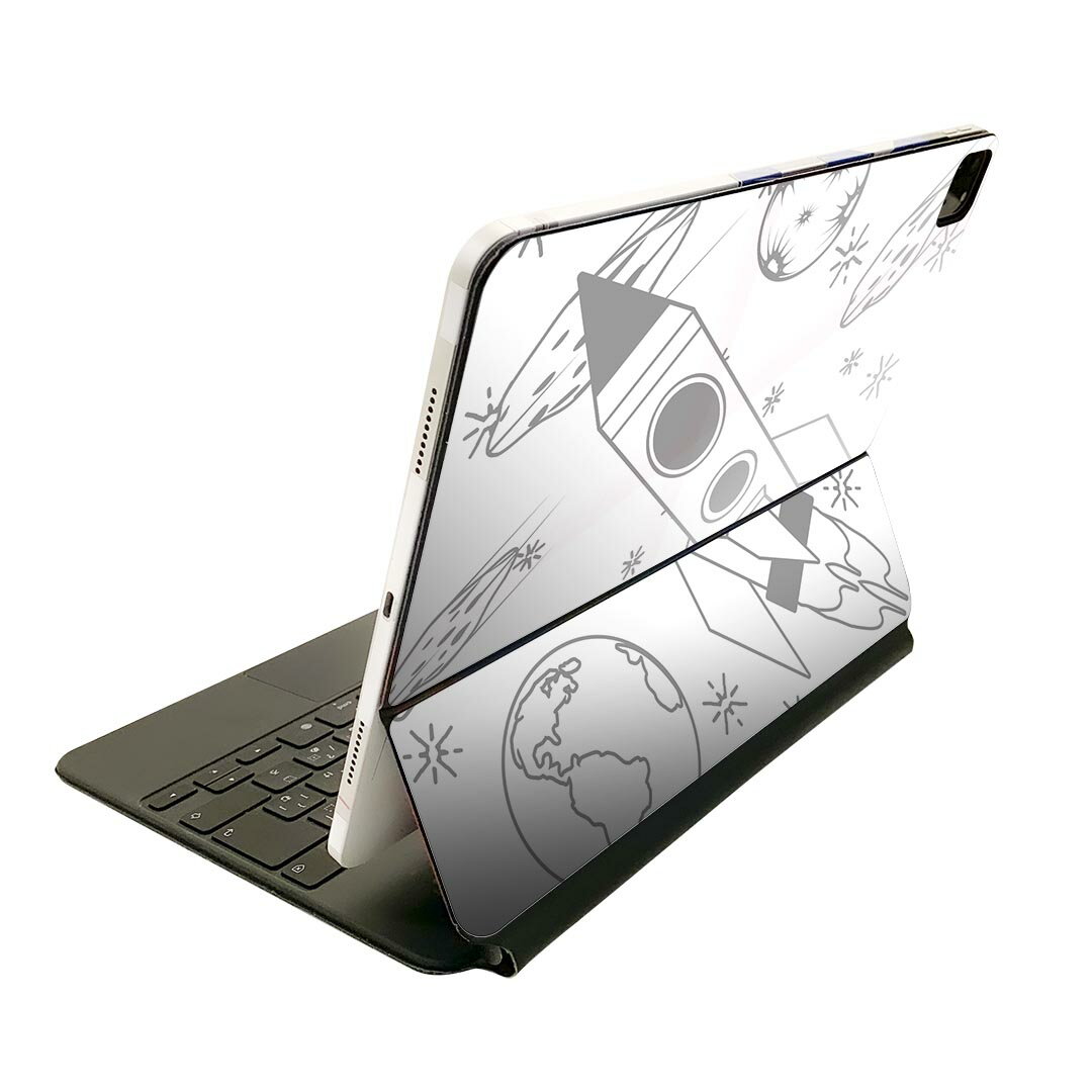 商品特徴・貼るだけでおしゃれに簡単着せ替え、Magic Keyboard 全面デザインスキンシール！・高精細プリントで写真と遜色がない仕上がり！・ちょっとしたすり傷から端末を保護！・「裸で持つ派」の人にはもちろん、お手持ちのクリアケース付け...