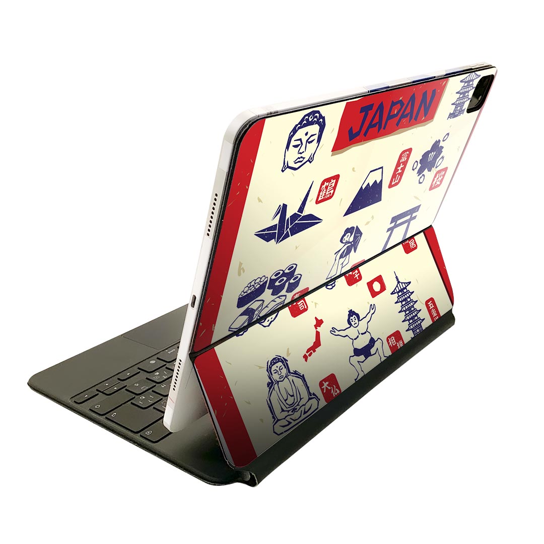 商品特徴・貼るだけでおしゃれに簡単着せ替え、Magic Keyboard 全面デザインスキンシール！・高精細プリントで写真と遜色がない仕上がり！・ちょっとしたすり傷から端末を保護！・「裸で持つ派」の人にはもちろん、お手持ちのクリアケース付け...