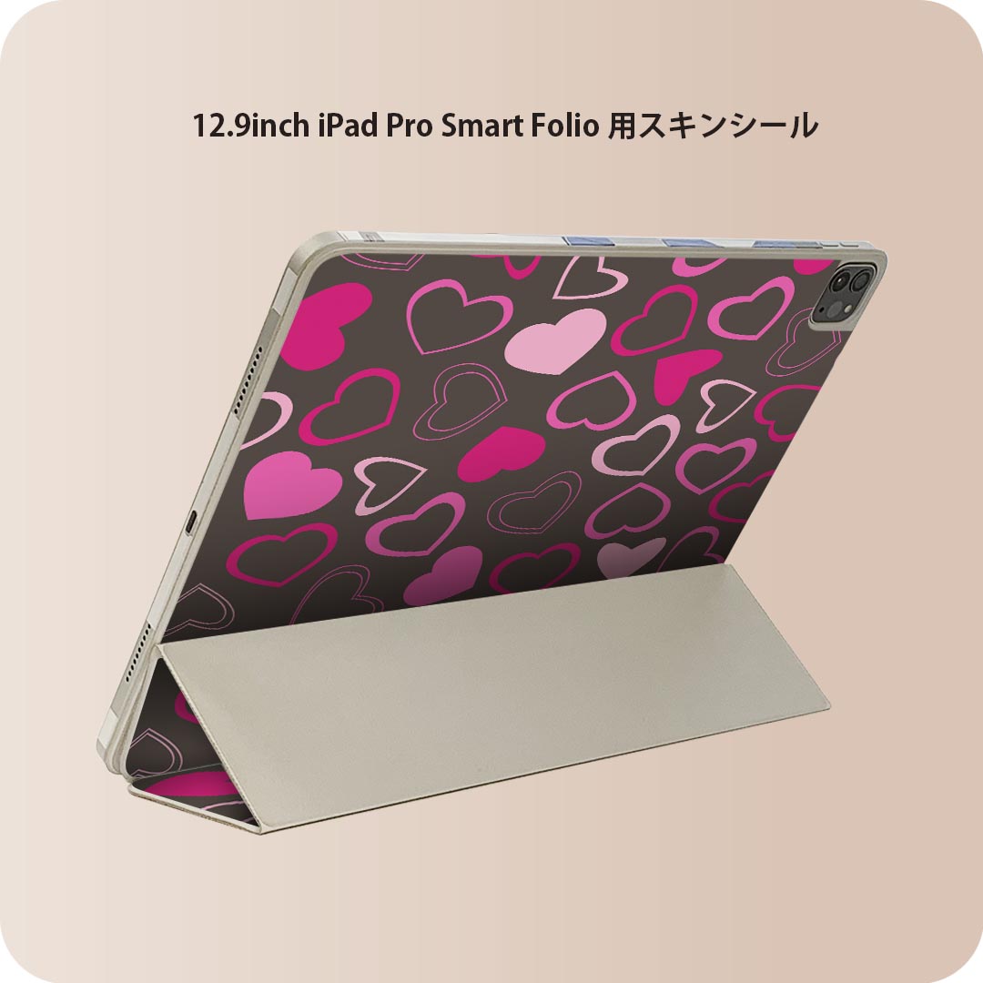 商品特徴・貼るだけでおしゃれに簡単着せ替え、iPad Smart Folio 用 12.9インチ 全面デザインスキンシール！・高精細プリントで写真と遜色がない仕上がり！・ちょっとしたすり傷から端末を保護！・「裸で持つ派」の人にはもちろん、お...