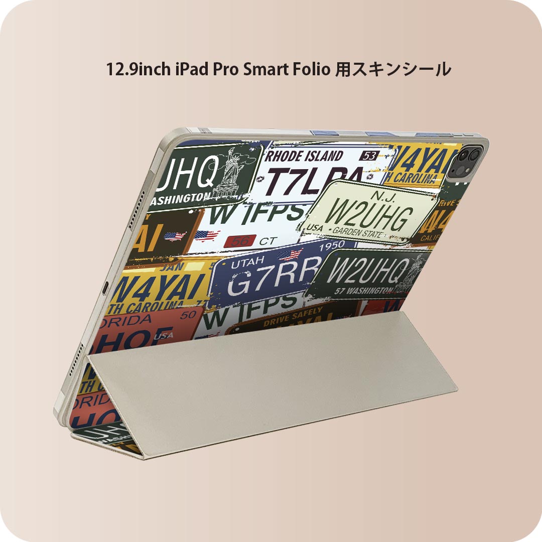 商品特徴・貼るだけでおしゃれに簡単着せ替え、iPad Smart Folio 用 12.9インチ 全面デザインスキンシール！・高精細プリントで写真と遜色がない仕上がり！・ちょっとしたすり傷から端末を保護！・「裸で持つ派」の人にはもちろん、お...