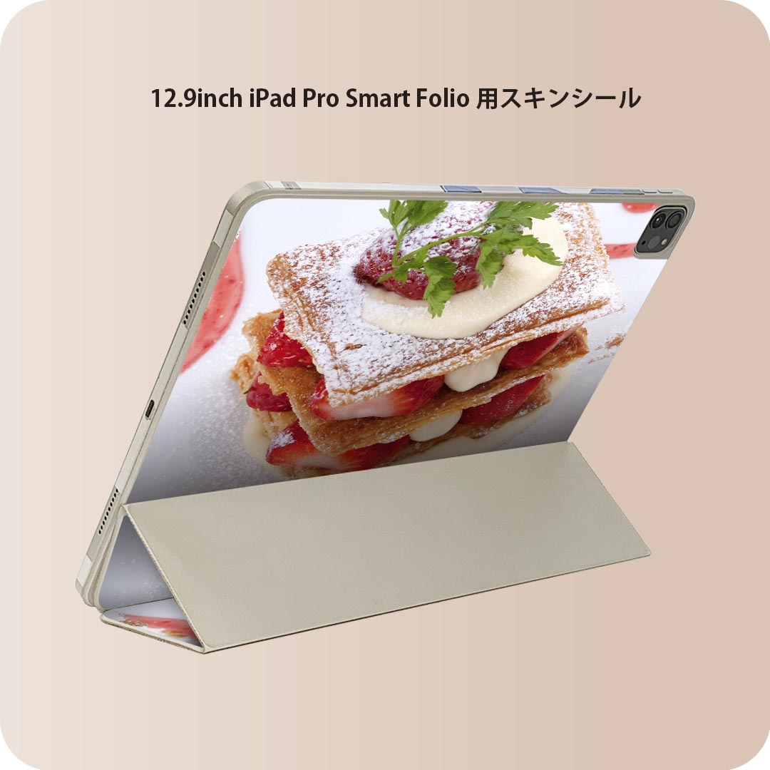 商品特徴・貼るだけでおしゃれに簡単着せ替え、iPad Smart Folio 用 12.9インチ 全面デザインスキンシール！・高精細プリントで写真と遜色がない仕上がり！・ちょっとしたすり傷から端末を保護！・「裸で持つ派」の人にはもちろん、お...