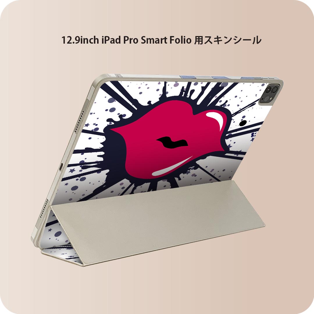 商品特徴・貼るだけでおしゃれに簡単着せ替え、iPad Smart Folio 用 12.9インチ 全面デザインスキンシール！・高精細プリントで写真と遜色がない仕上がり！・ちょっとしたすり傷から端末を保護！・「裸で持つ派」の人にはもちろん、お...