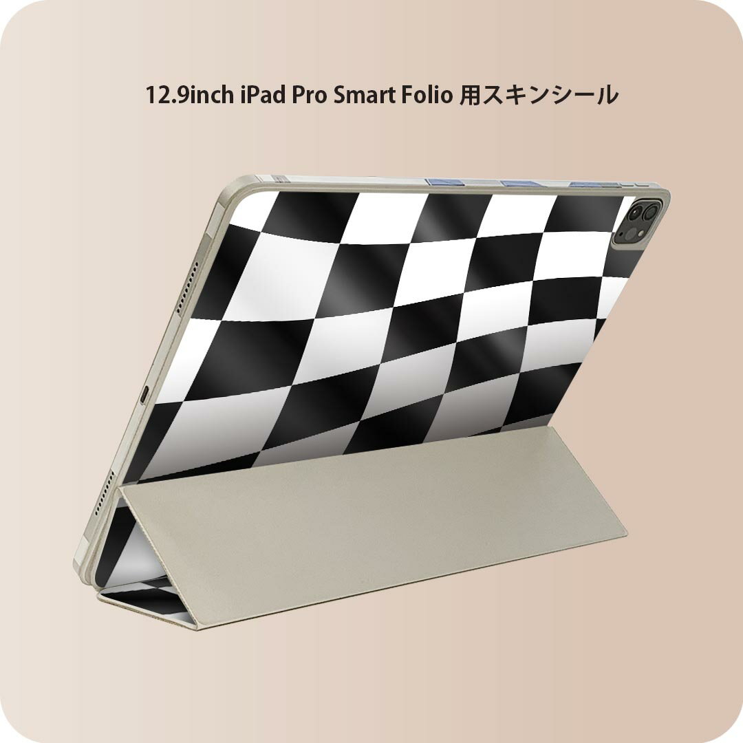 商品特徴・貼るだけでおしゃれに簡単着せ替え、iPad Smart Folio 用 12.9インチ 全面デザインスキンシール！・高精細プリントで写真と遜色がない仕上がり！・ちょっとしたすり傷から端末を保護！・「裸で持つ派」の人にはもちろん、お...