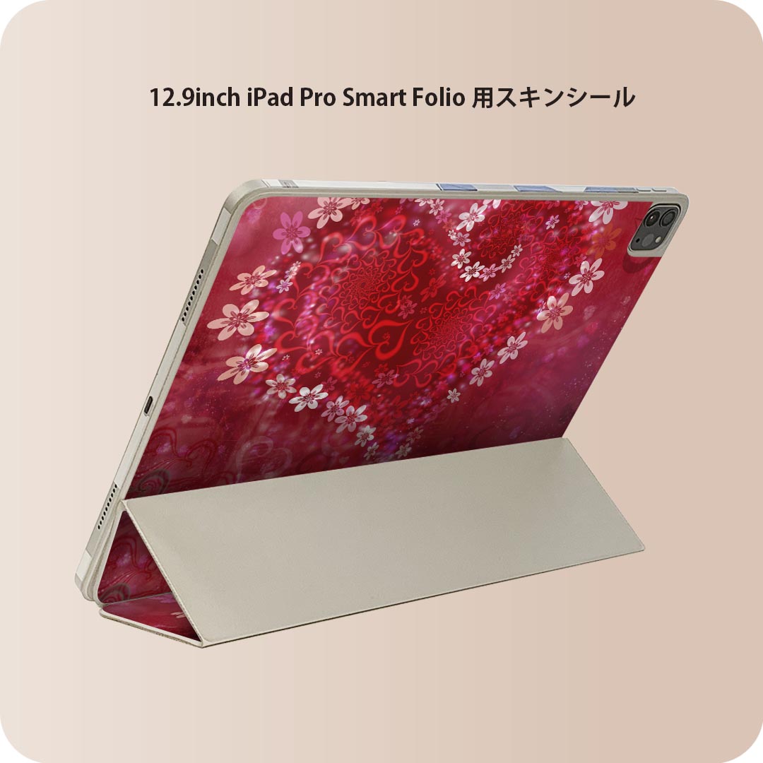 商品特徴・貼るだけでおしゃれに簡単着せ替え、iPad Smart Folio 用 12.9インチ 全面デザインスキンシール！・高精細プリントで写真と遜色がない仕上がり！・ちょっとしたすり傷から端末を保護！・「裸で持つ派」の人にはもちろん、お...