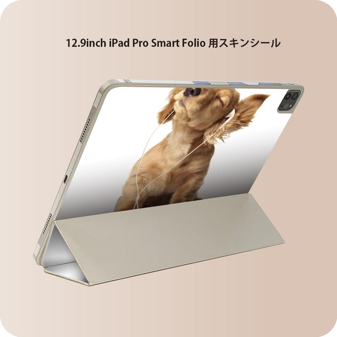 商品特徴・貼るだけでおしゃれに簡単着せ替え、iPad Smart Folio 用 12.9インチ 全面デザインスキンシール！・高精細プリントで写真と遜色がない仕上がり！・ちょっとしたすり傷から端末を保護！・「裸で持つ派」の人にはもちろん、お...