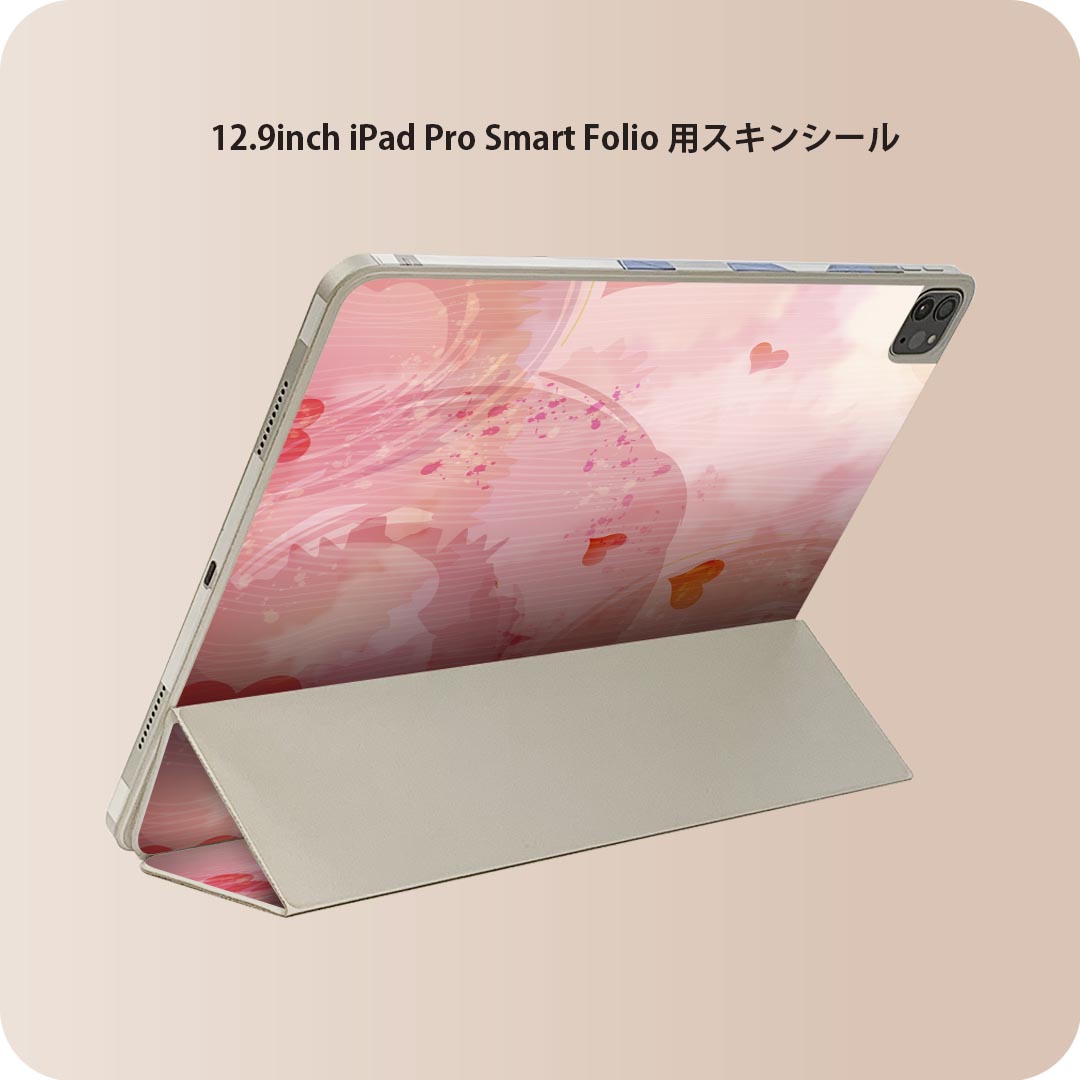 商品特徴・貼るだけでおしゃれに簡単着せ替え、iPad Smart Folio 用 12.9インチ 全面デザインスキンシール！・高精細プリントで写真と遜色がない仕上がり！・ちょっとしたすり傷から端末を保護！・「裸で持つ派」の人にはもちろん、お...