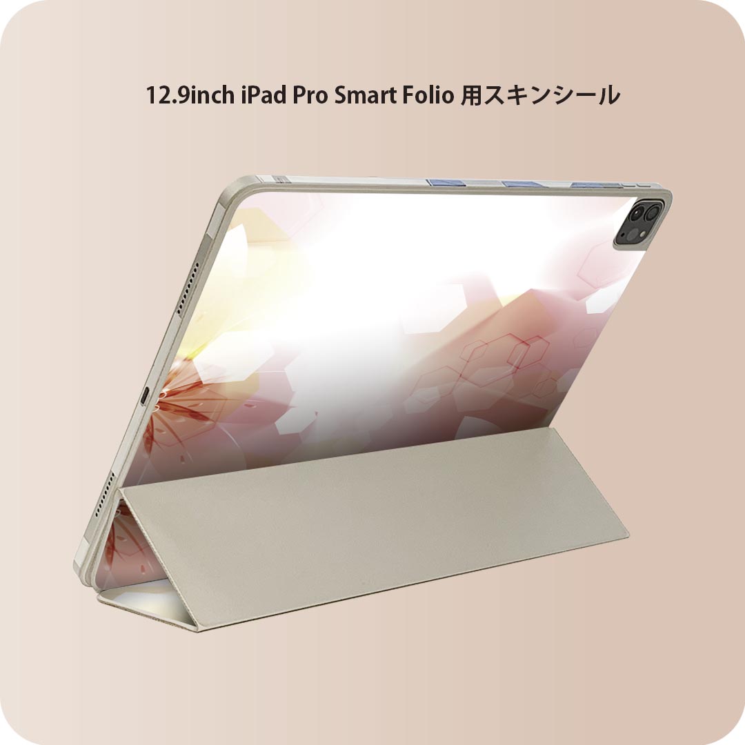 商品特徴・貼るだけでおしゃれに簡単着せ替え、iPad Smart Folio 用 12.9インチ 全面デザインスキンシール！・高精細プリントで写真と遜色がない仕上がり！・ちょっとしたすり傷から端末を保護！・「裸で持つ派」の人にはもちろん、お...