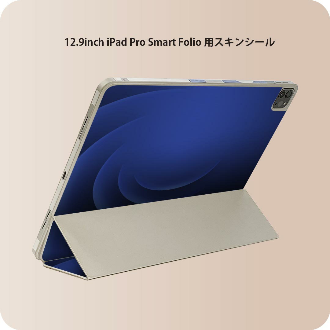 商品特徴・貼るだけでおしゃれに簡単着せ替え、iPad Smart Folio 用 12.9インチ 全面デザインスキンシール！・高精細プリントで写真と遜色がない仕上がり！・ちょっとしたすり傷から端末を保護！・「裸で持つ派」の人にはもちろん、お...