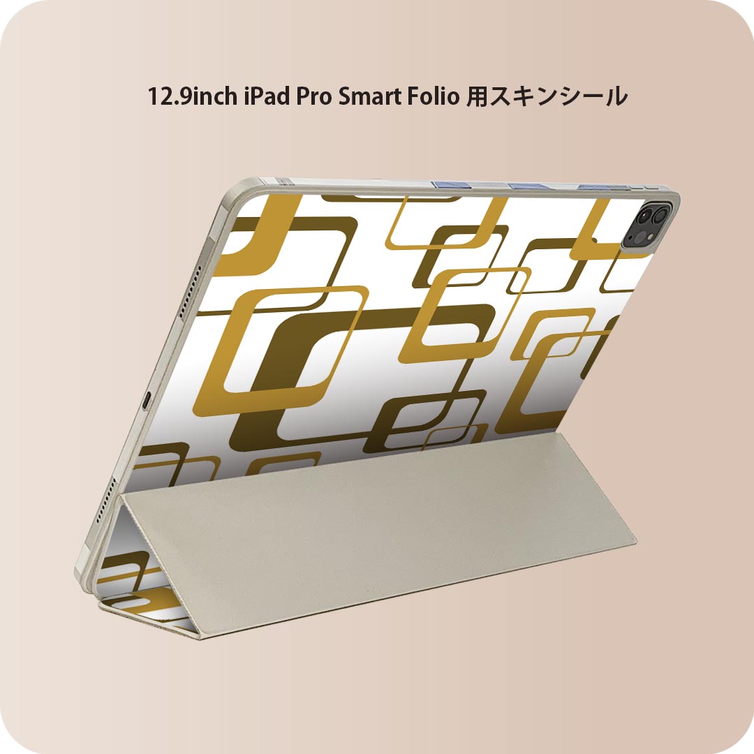 商品特徴・貼るだけでおしゃれに簡単着せ替え、iPad Smart Folio 用 12.9インチ 全面デザインスキンシール！・高精細プリントで写真と遜色がない仕上がり！・ちょっとしたすり傷から端末を保護！・「裸で持つ派」の人にはもちろん、お...