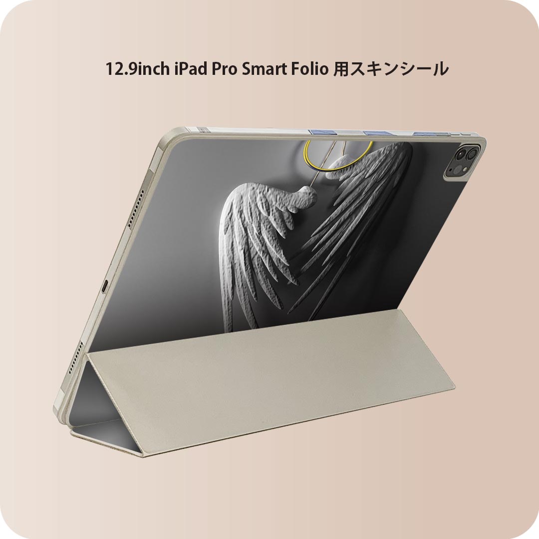 商品特徴・貼るだけでおしゃれに簡単着せ替え、iPad Smart Folio 用 12.9インチ 全面デザインスキンシール！・高精細プリントで写真と遜色がない仕上がり！・ちょっとしたすり傷から端末を保護！・「裸で持つ派」の人にはもちろん、お...