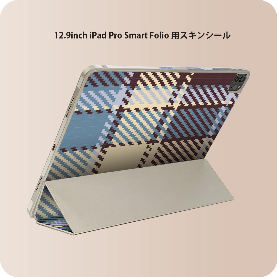 商品特徴・貼るだけでおしゃれに簡単着せ替え、iPad Smart Folio 用 12.9インチ 全面デザインスキンシール！・高精細プリントで写真と遜色がない仕上がり！・ちょっとしたすり傷から端末を保護！・「裸で持つ派」の人にはもちろん、お...