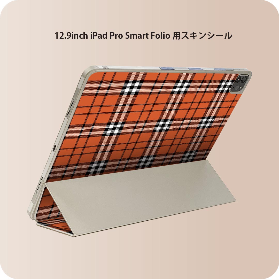 商品特徴・貼るだけでおしゃれに簡単着せ替え、iPad Smart Folio 用 12.9インチ 全面デザインスキンシール！・高精細プリントで写真と遜色がない仕上がり！・ちょっとしたすり傷から端末を保護！・「裸で持つ派」の人にはもちろん、お...