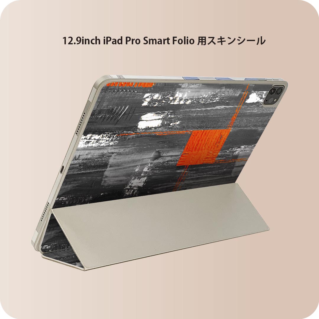商品特徴・貼るだけでおしゃれに簡単着せ替え、iPad Smart Folio 用 12.9インチ 全面デザインスキンシール！・高精細プリントで写真と遜色がない仕上がり！・ちょっとしたすり傷から端末を保護！・「裸で持つ派」の人にはもちろん、お...
