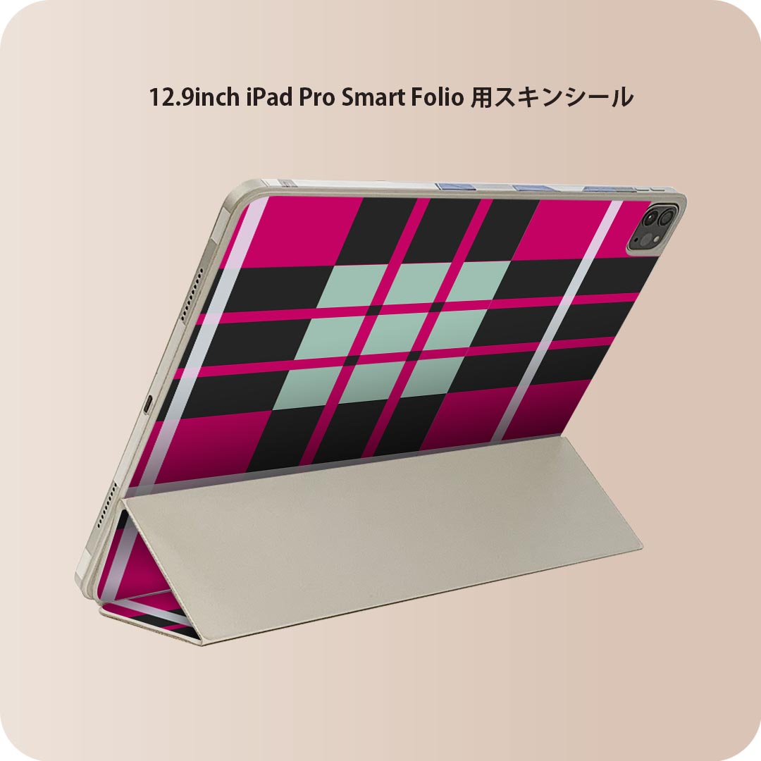 商品特徴・貼るだけでおしゃれに簡単着せ替え、iPad Smart Folio 用 12.9インチ 全面デザインスキンシール！・高精細プリントで写真と遜色がない仕上がり！・ちょっとしたすり傷から端末を保護！・「裸で持つ派」の人にはもちろん、お...