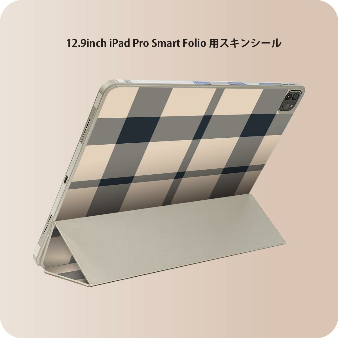 商品特徴・貼るだけでおしゃれに簡単着せ替え、iPad Smart Folio 用 12.9インチ 全面デザインスキンシール！・高精細プリントで写真と遜色がない仕上がり！・ちょっとしたすり傷から端末を保護！・「裸で持つ派」の人にはもちろん、お...