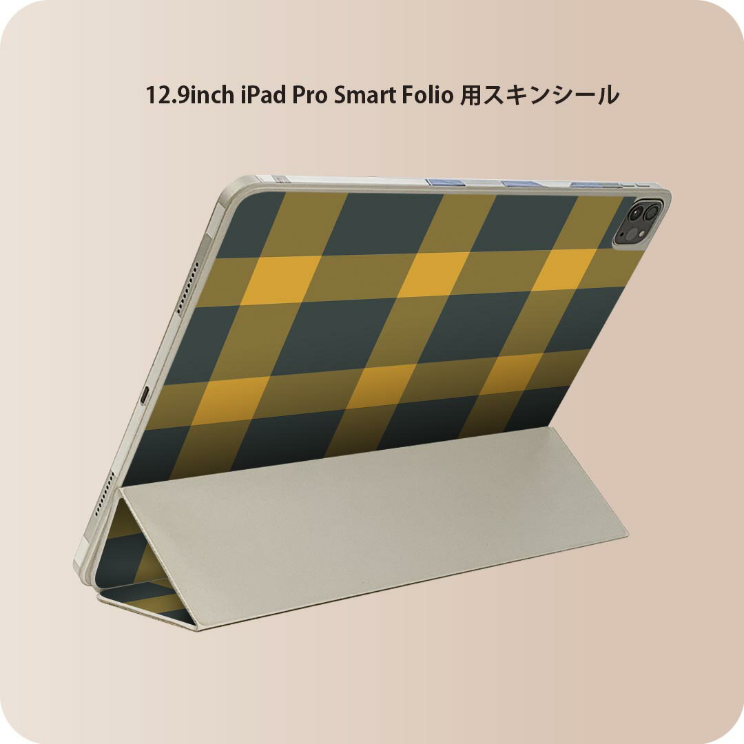商品特徴・貼るだけでおしゃれに簡単着せ替え、iPad Smart Folio 用 12.9インチ 全面デザインスキンシール！・高精細プリントで写真と遜色がない仕上がり！・ちょっとしたすり傷から端末を保護！・「裸で持つ派」の人にはもちろん、お...