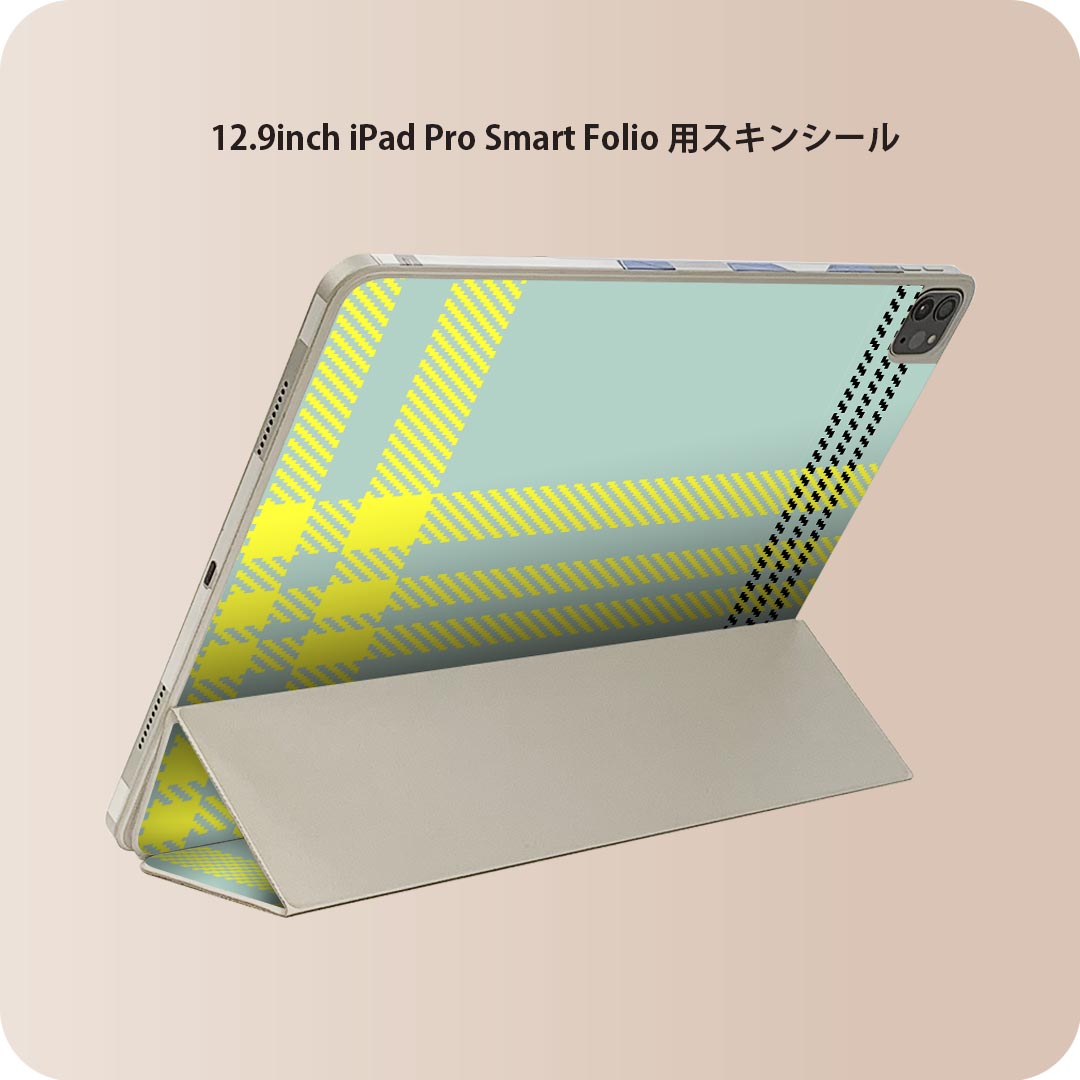 商品特徴・貼るだけでおしゃれに簡単着せ替え、iPad Smart Folio 用 12.9インチ 全面デザインスキンシール！・高精細プリントで写真と遜色がない仕上がり！・ちょっとしたすり傷から端末を保護！・「裸で持つ派」の人にはもちろん、お...
